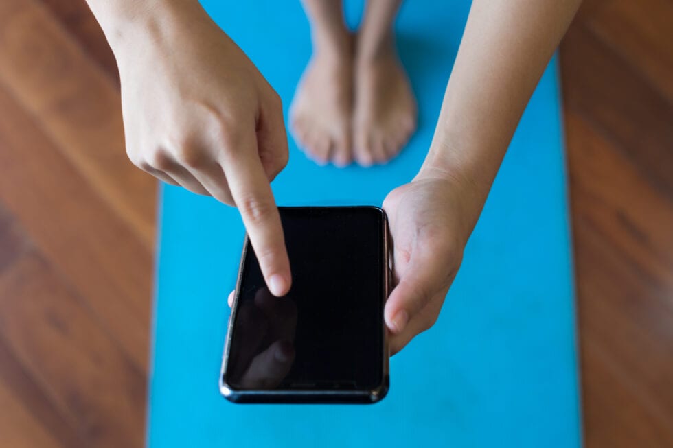 Yoga on The Go Is Easier with an App | Glad and Well